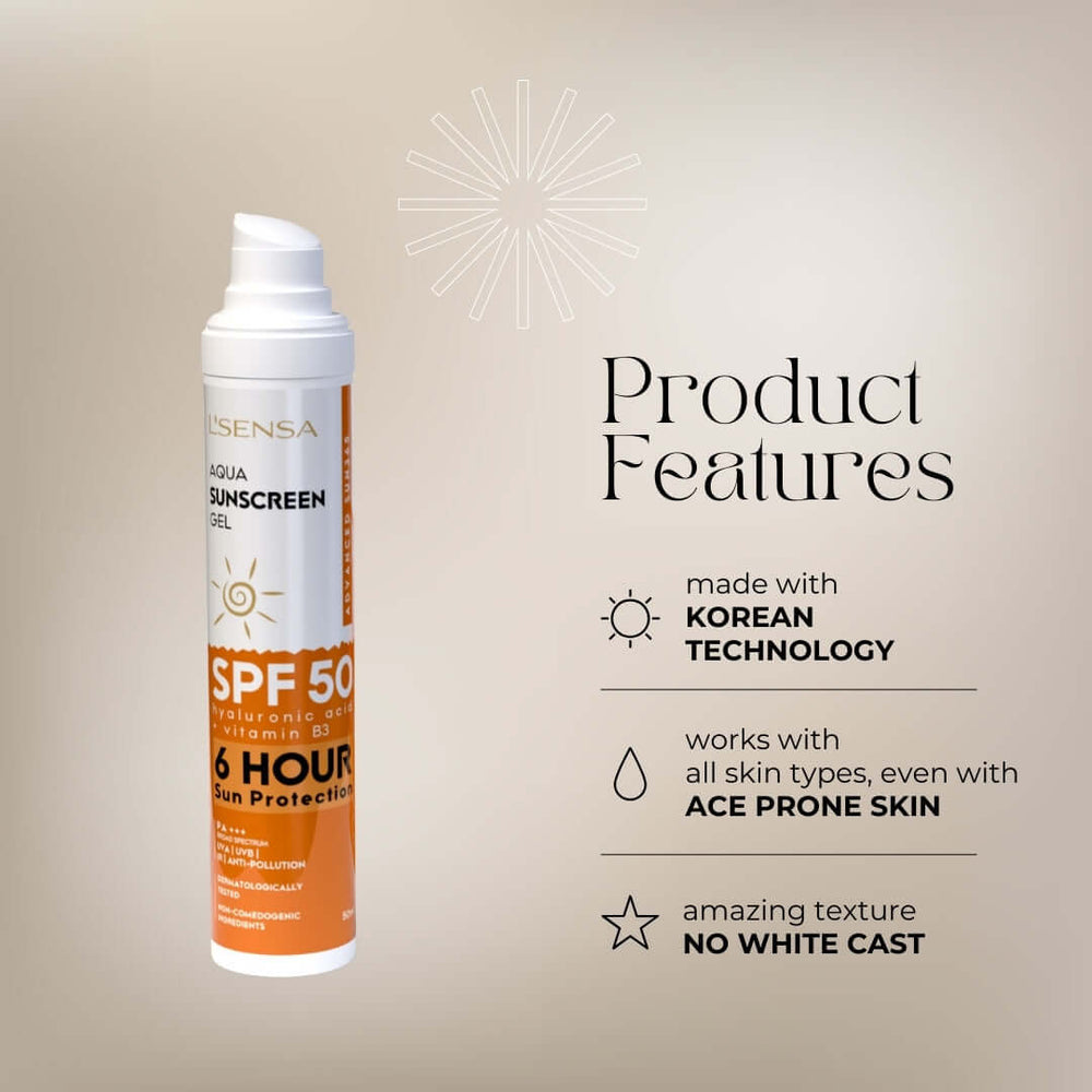 Buy Sunscreen SPF50 | Sunscreen For Oily Skin | Lsensa – L'sensa